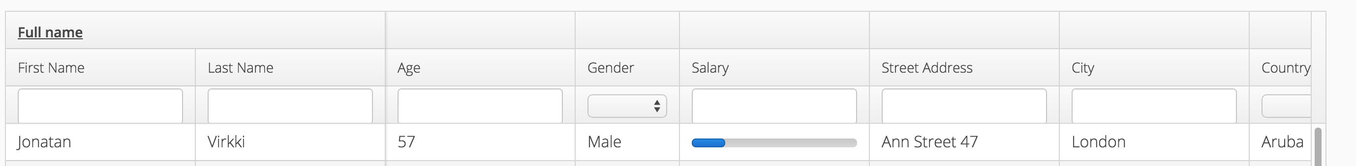 Column widths are incorrectly recalculated after filtering out all items · Issue #6324 · vaadin ...