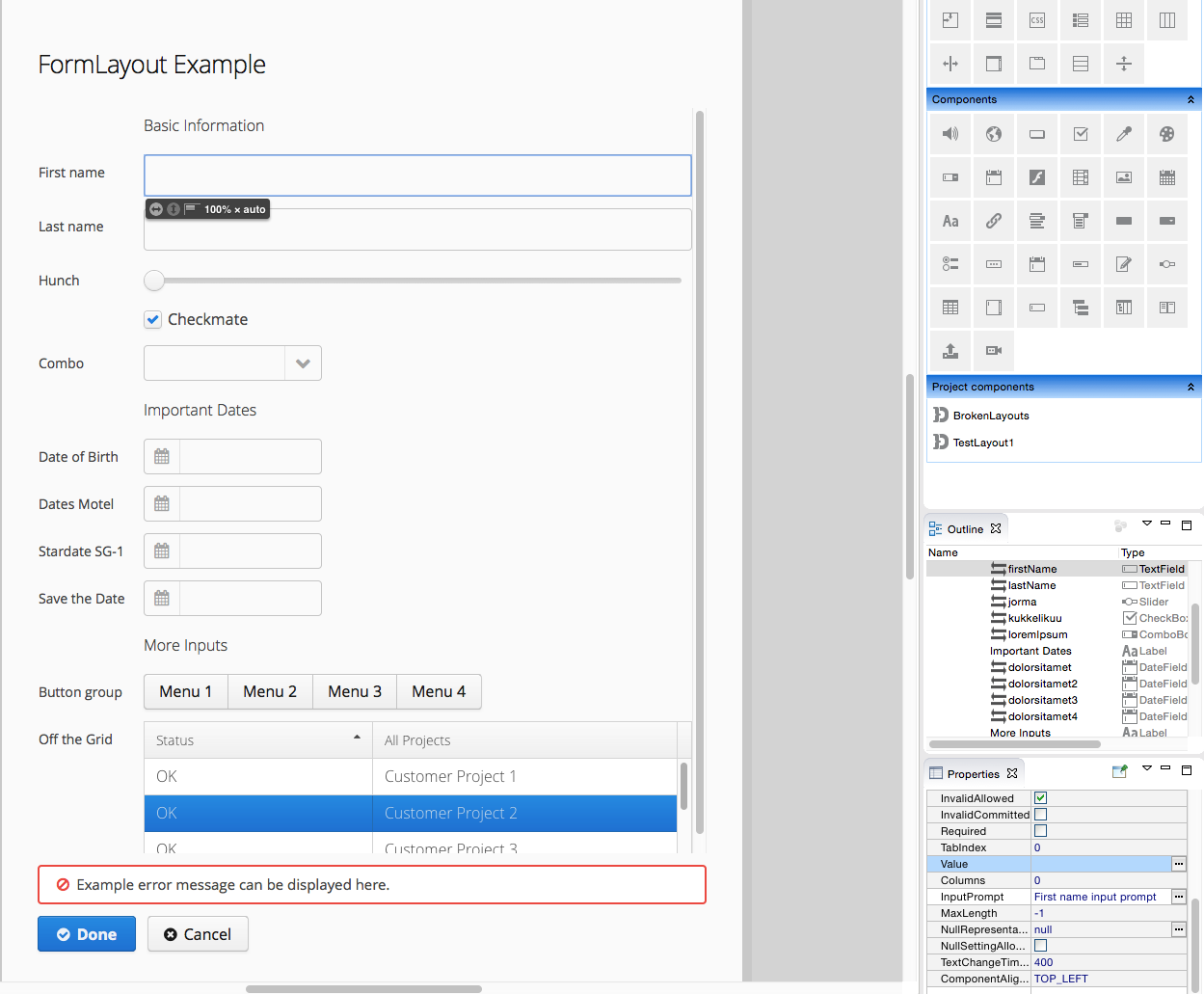 Input Prompt Not Visible In Editor · Issue 588 · Vaadindesigner · Github