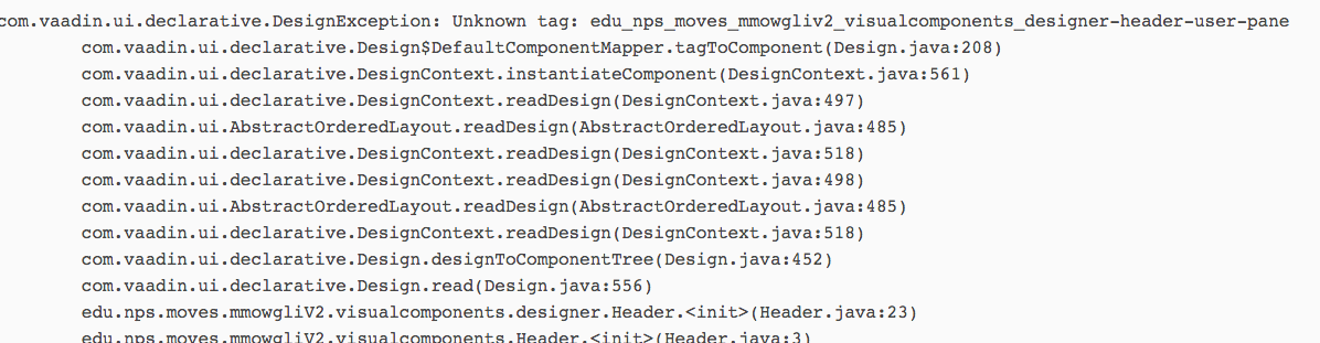 Designer does not properly handle upper case package names · Issue #873 · vaadin/designer · GitHub